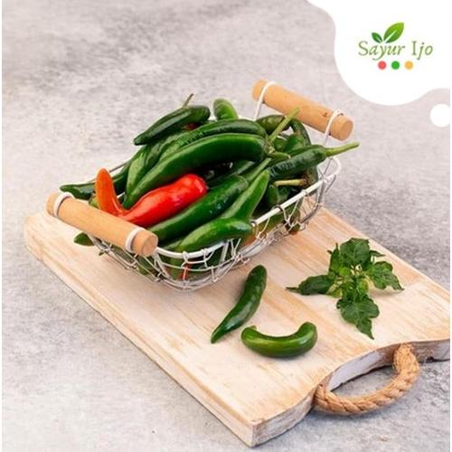 Promo Cabe Hijau Besar 125 Gram Fresh Green Chili Cabai Ijo Sayur Segar ...