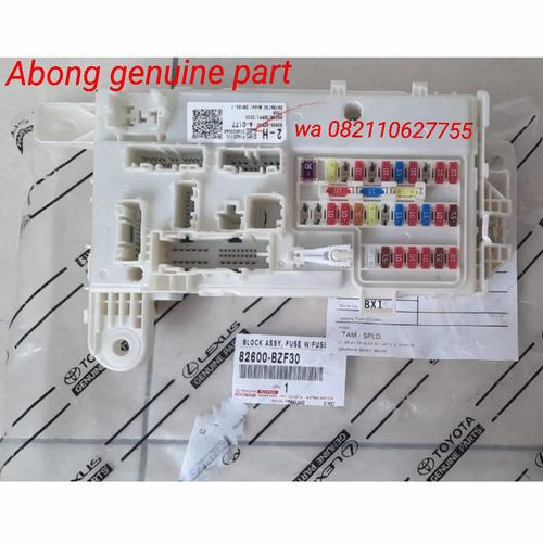 Jual BLOCK ASSY,FUSE 82600-BZF30 TOYOTA RAIZE A25 - Jakarta Utara ...
