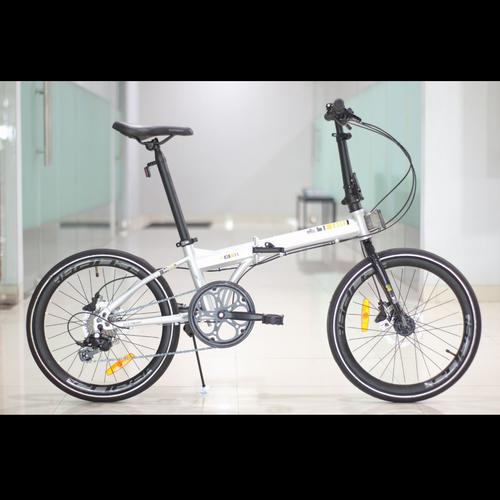 Jual Sepeda Lipat 20 inch Element Fold X 8 Speed Hydraulic - Brown ...