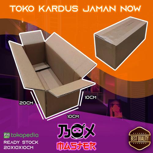 Jual Kardus 20x10x10 CM Box Packaging BARU Corrugated karton sheet ...