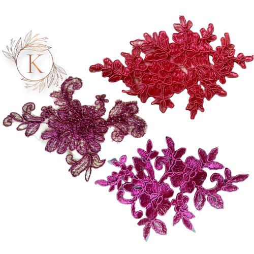 Jual Aplikasi Brokat Tempel/Brokat Wedding/ Brokat tempel - K001 - Kota ...