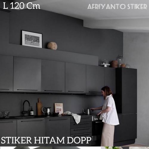 Jual Stiker Warna Hitam Dop Stiker Warna Stiker Lemari Stiker Meja ...
