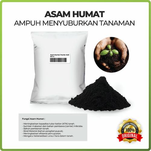 Jual PUPUK ASAM HUMAT 200gr humic acid penyubur tanaman pupuk organic ...