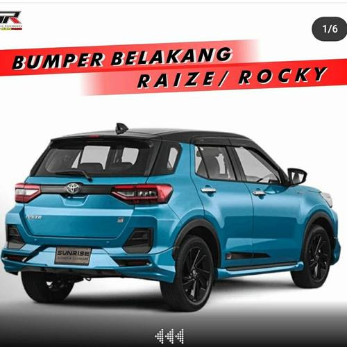 Jual RAIZE DAN ROCKY REAR BUMPER TOWING POLOS ARB FULL BESI - Kota ...