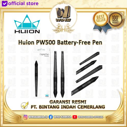 Promo Huion PW500 Battery-Free Pen Garansi Resmi Cicil 0% 3x - Jakarta ...