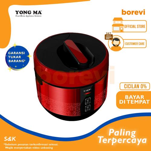 Promo RICE COOKER YONG MA SMC 4023R / 4023V / RICE COOKER 2 LITER YONGMA - Silver - Kota Depok ...
