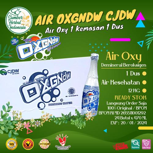 Jual Air OXY Oksigen / Oxygen Drinking Water Botol 470ml - Kota Depok ...