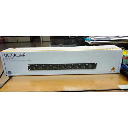Jual Behringer MS8000 Ultra-Flexible 8-Channel Microphone Splitter MS-8000 - Jakarta Barat ...