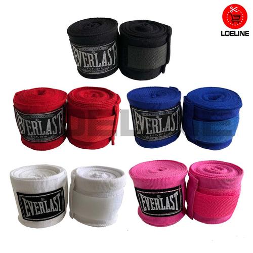 Jual Hand Wrap 3 M EVERLAST Bendit Muay Thai Handwrap Boxing Tali Tinju ...