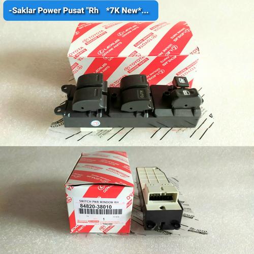 Jual Saklar Power Pusat Power Window Kanan Sopir Kijang 7K Kapsul New ...