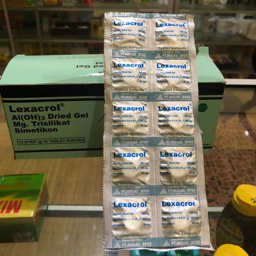 Jual lexacrol tablet obat maag, tukak lambung, Antasid - Kota Samarinda ...