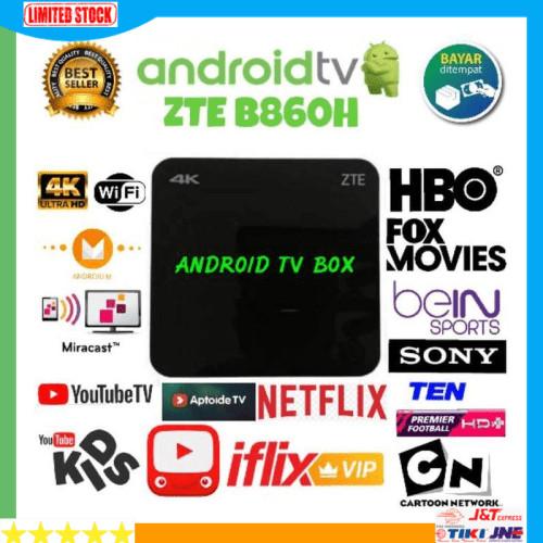 Jual TERBARU STB Android OS10 Smart TV Box V5 B860H B860 Full Unlock Root - Remot Biasa - Kab ...