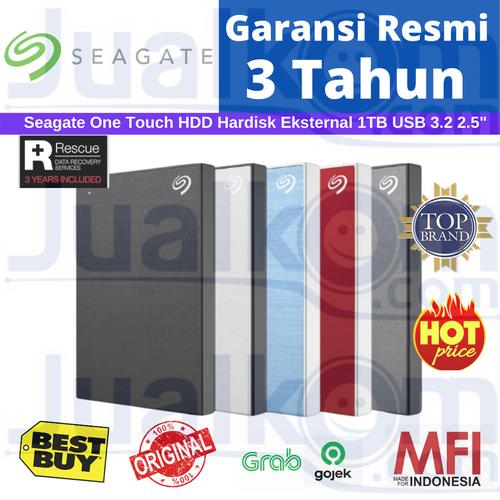 Jual Seagate One Touch HDD / Hardisk Eksternal 1TB - red - Jakarta ...