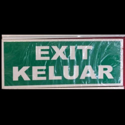 Jual Safety Sign Plat Alumunium 12x30 / Safety Rambu Plat Alumunium ...