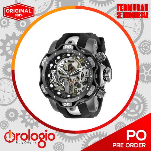 Jual Jam Tangan Invicta Marvel Punisher Venom Camouflage Skull 30630 ...