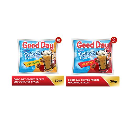 Jual Gooday Freeze Bag 10Sachet*30gr/Coffee/Kopi Bubuk Rasa/Kopi Susu ...
