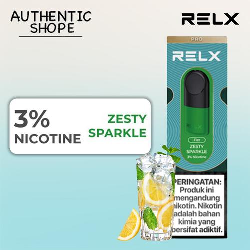Jual RELX POD PRO INFINITY ESSENTIAL FLAVOUR ZESTY SPARKLE / SPRITE ...