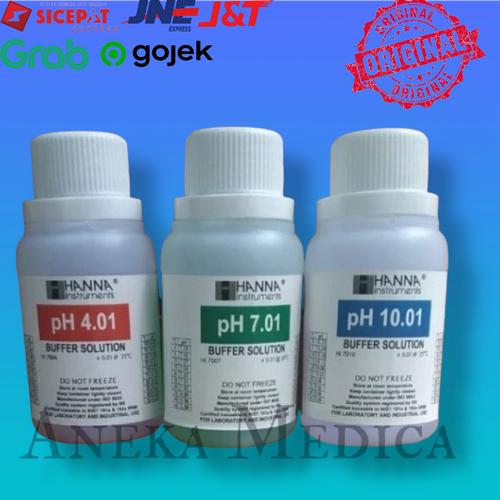 Jual cairan buffer solution ph hanna ph4/ph7/ph10 100 ml - ph 7 - Jakarta Utara - ANEKA MEDICA 1 ...
