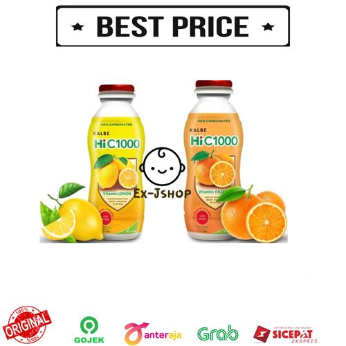 Jual HI C 1000 Minuman Vitamin C 1000 rasa jeruk dan lemon 140ml ...