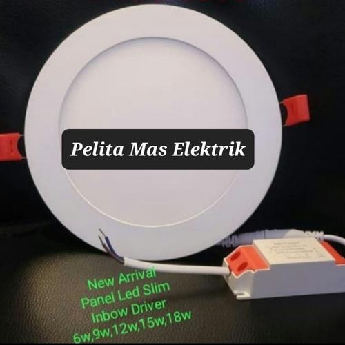 Jual Lampu Led Downlight NERO Inbow 15w 5 watt Led Panel Slim Bulat ...