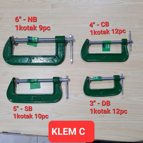 Jual Klem C 6" inch / Clamp C / penjepit C 6" inch - Jakarta Barat ...