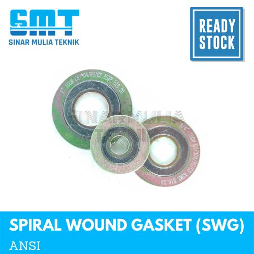 Jual 3 Inch Spiral Wound Gasket (SWG) stainless ansi300 - Jakarta Barat ...
