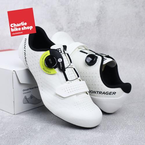 Jual Sepatu Cleat Bontrager Circuit Road Cycling Shoe - White - 44 ...