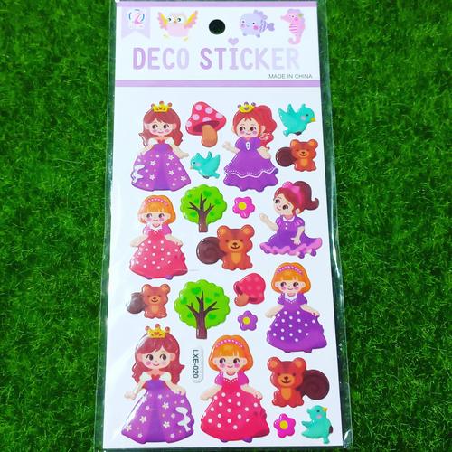 Jual Stiker Anak Sticker Timbul (Part I) Kendaraan Kuda Angka Putri ...