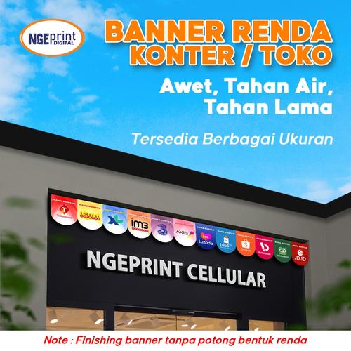 Jual Banner Renda Konter dan Toko / Spanduk Renda Konter Pulsa / Renda ...