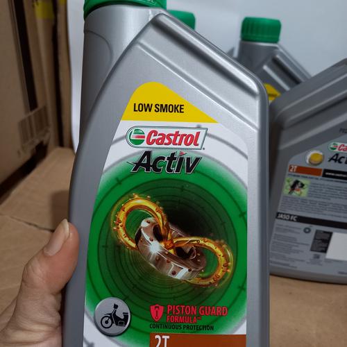 Jual OLI SAMPING MOTOR CASTROL ACTIV 2T LOW SMOKE JASO FC 700 ml ...