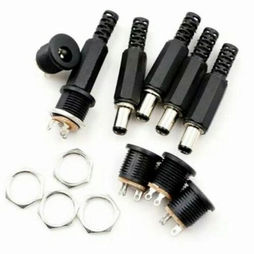 Jual Jack DC SOKET DC Connector Sepasang Male Femele Konektor DC - Kota ...