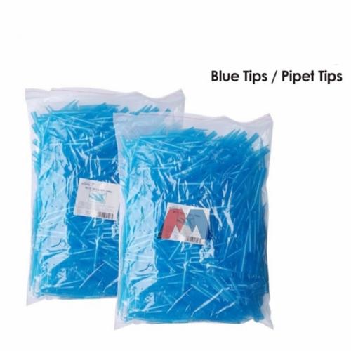 Jual Blue Tips Pipet Tips Pipette Tip 1000ul Life Resources isi 500 pcs ...