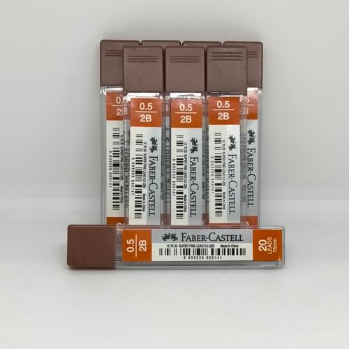 Jual Faber Castell mechanical pencil lead 0.5 mm isi 20 - isian pensil ...