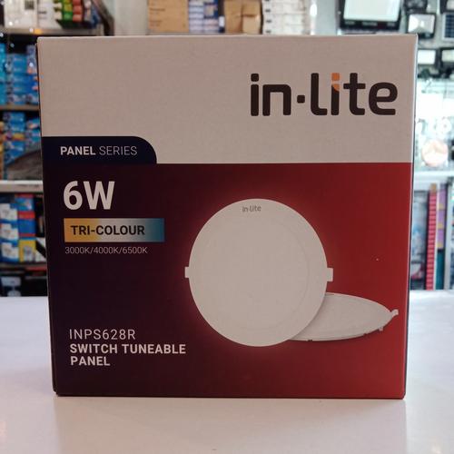 Jual INLITE Downlight panel Light Inbow 6w bulat INPS628R 1 Lampu 3 ...