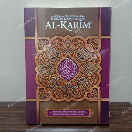 Jual Al Qur'an Al Karim Terjemah Tajwid Warna A5 Standar Kemenag RI ...