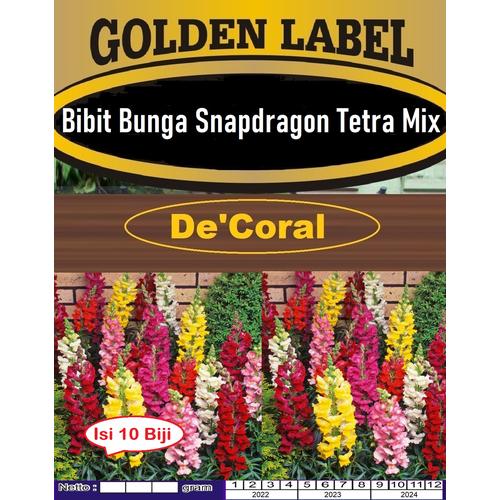 Jual Bibit Bunga Snapdragon Tetra Mix | Benih Bunga Snapdragon Tetra ...