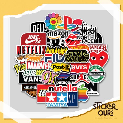 Jual STICKER PACK LOGO BRAND 2 | STIKER TUMBLER | STIKER LAPTOP KOPER ...