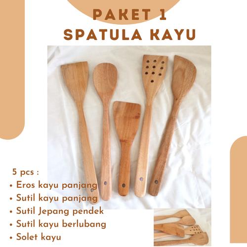 Jual SPATULA KAYU | SUTIL KAYU | SODET KAYU | SENDOK KAYU | ALAT MASAK ...