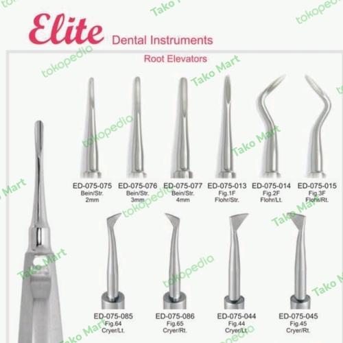 Jual BEIN ELITE ROOT ELEVATORS INSTRUMENT DENTAL PENGUNGKIT SISA AKAR ...