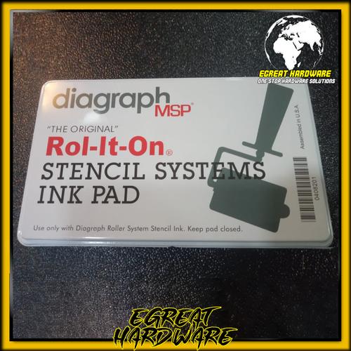Jual Stencil Ink Pad Diagraph Kotak Tinta Stencil Diagraph - Kota ...