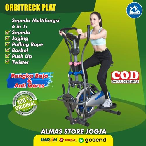 Jual Sepeda Speda Statis Static Orbitrack Plat Elliptical Bike ...