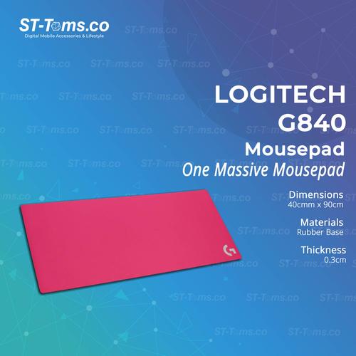 Promo Logitech G840 Cloth Gaming Mouse Pad - Magenta, XL Cicil 0% 3x ...