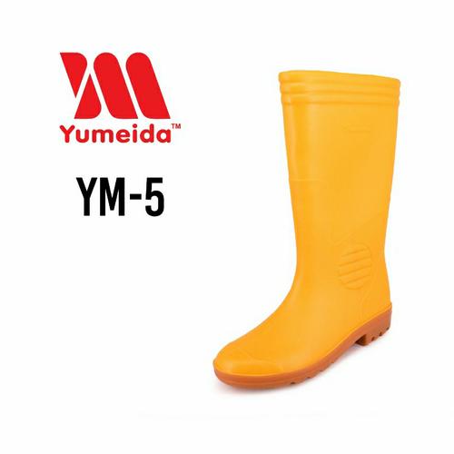 Jual Sepatu Boot Karet Yumeida YM5 Kuning Proyek Kontruksi Perkebunan ...