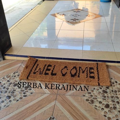 Promo KESET ANYAM WELCOME 100X30 - KESET IJUK ANTI ULAR - KESET OUTDOOR ...