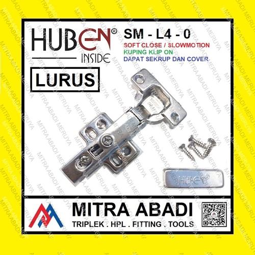 Jual Engsel Sendok HUBEN Slow Motion Soft Close Hidrolik SM-L4 LURUS ...