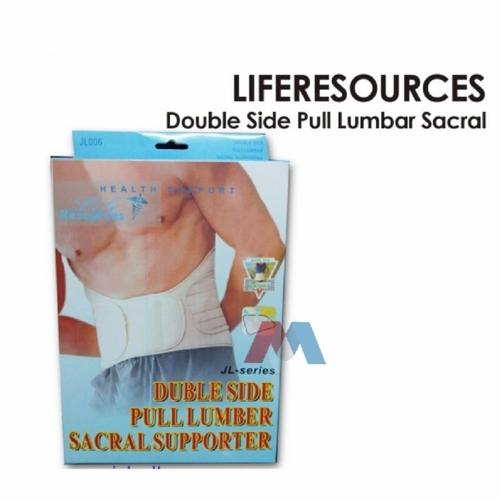 Jual Liferesources Double Side Pull Lumbar Supporter Sacro Sacral ...