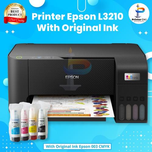 Jual Printer Epson L3210 Print Scan Copy All-in-One Pengganti L3110 Ink ...