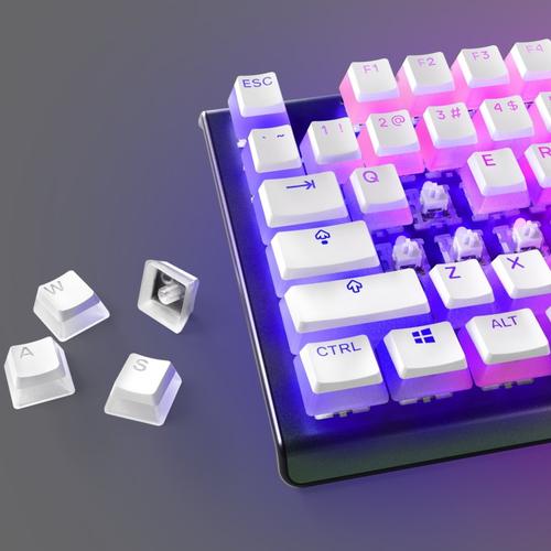 Promo STEELSERIES PRISMCAPS WHITE UNIVERSAL KEYCAP FOR MECHANICAL ...
