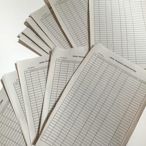 Jual Cetak custom kertas buram stensil 1 warna 1 muka - 2 warna 2 muka ...