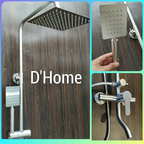 Jual shower column kotak.Shower Tiang .kran panas dingin / shower set ...